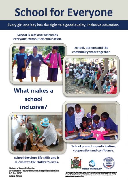 *NEW posters and leaflets * Supporting inclusive education awareness ...